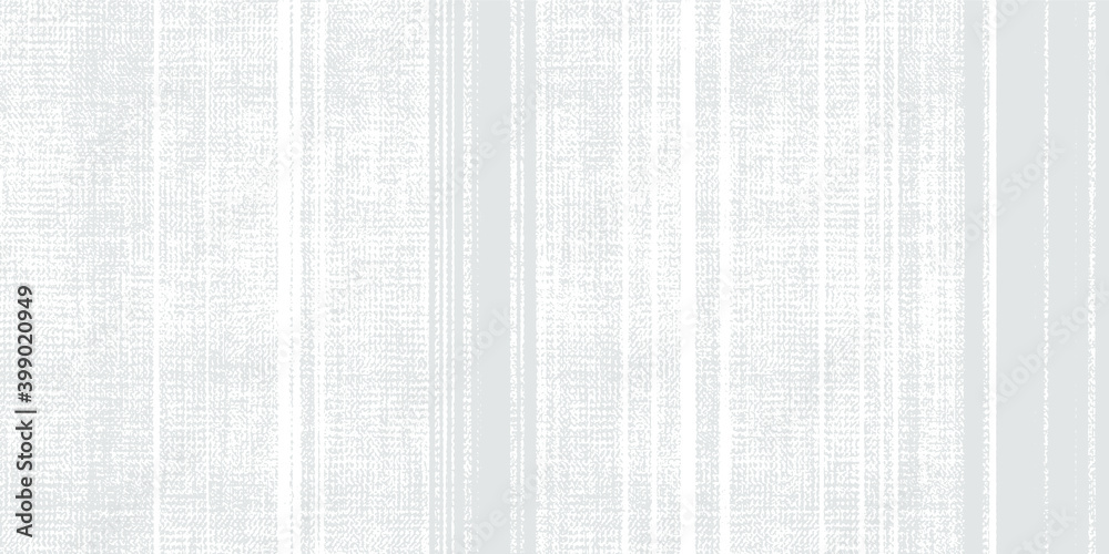 French linen vector broken stripe texture seamless pattern. Brush ...