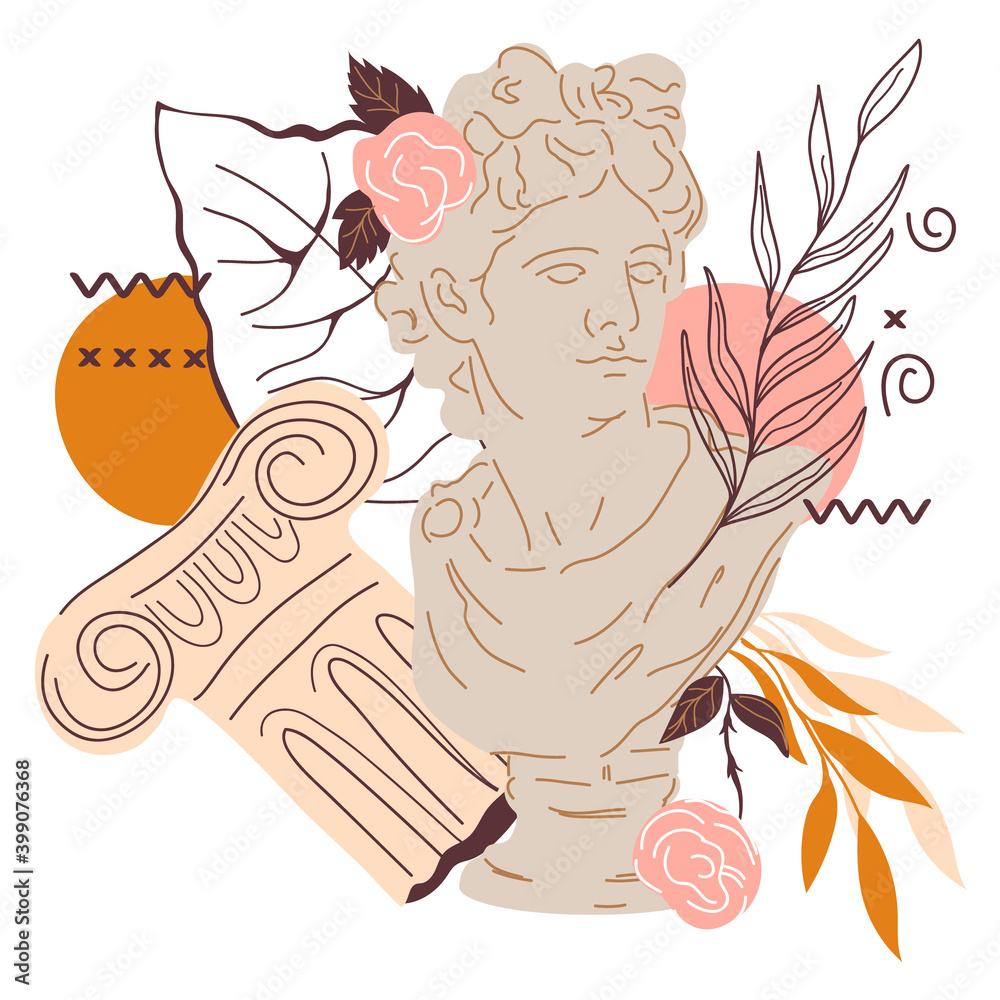 Apollo Greek Mythology Drawing