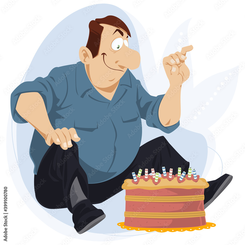 Happy Birthday Fat Cake