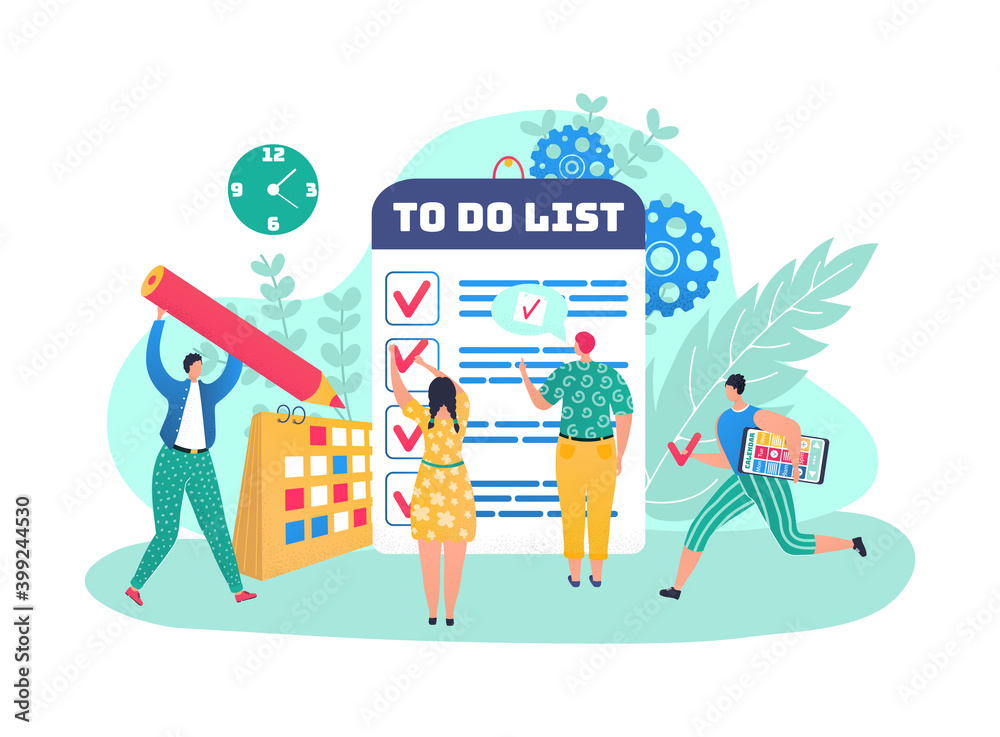 Check list for flat work management, business plan task at checklist ...
