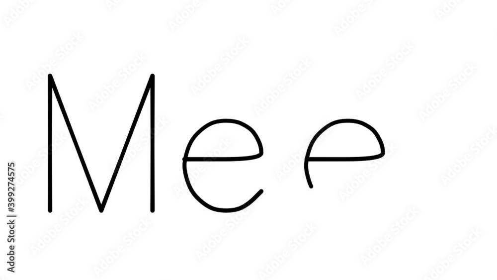 Meet Handwritten Text Animation in Various Sans-Serif Fonts and Weights ...