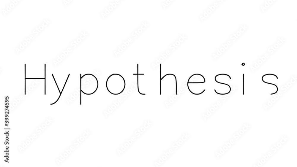 Hypothesis Handwritten Text Animation in Various Sans-Serif Fonts and ...