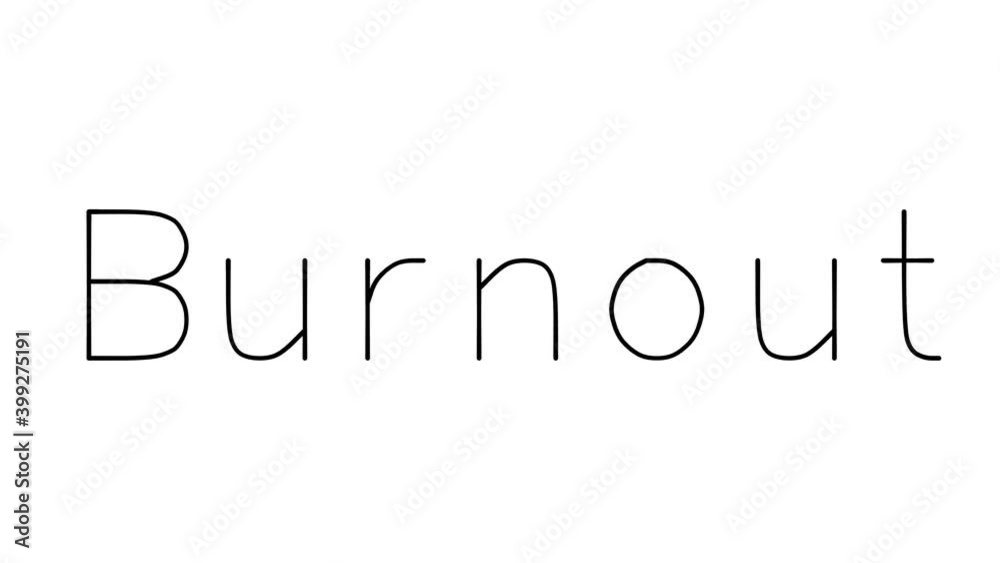 Burnout Handwritten Text Animation in Various Sans-Serif Fonts and ...