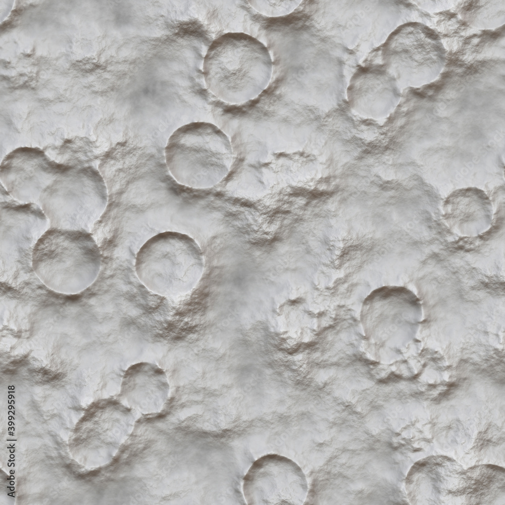 Moon ground. Moon landscape top view. Asteroid texture. Seamless ...