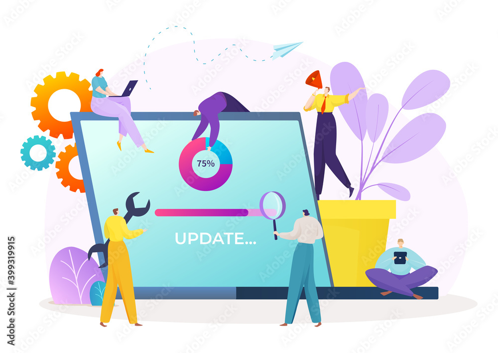 System Update Process Digital Software Progress At Digital Device system-update-process-digital-software-progress-at-digital-device