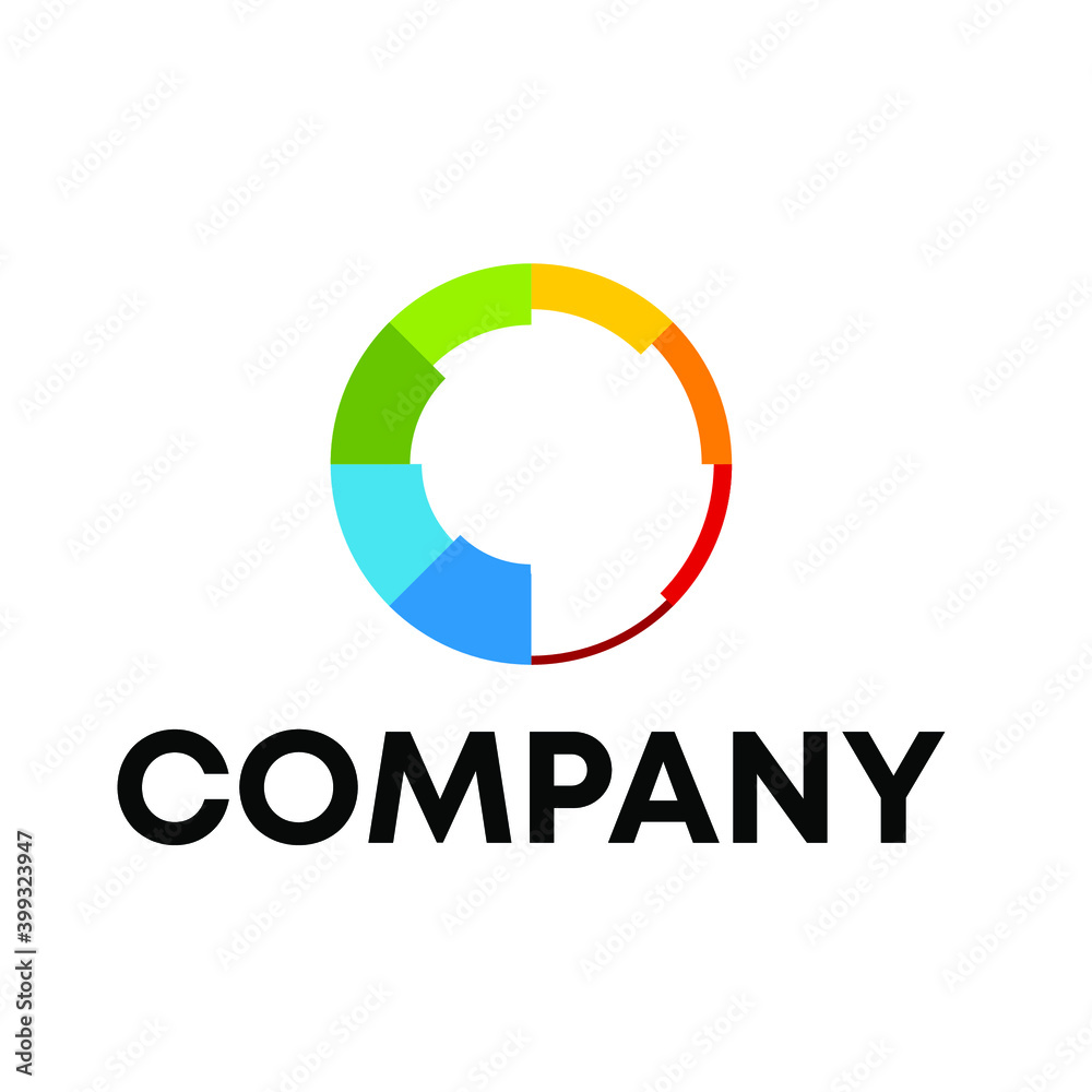 circular logo design Stock Vector | Adobe Stock