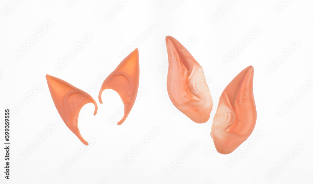 elf ears isolated on white background Stock Photo | Adobe Stock