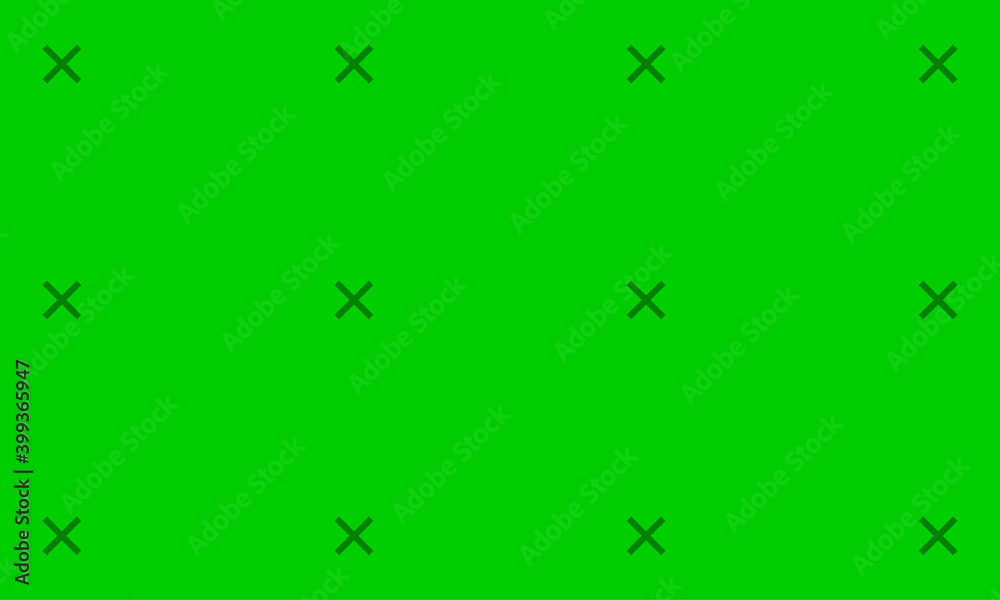 Green screen chroma key background with tracking markers, vector ...