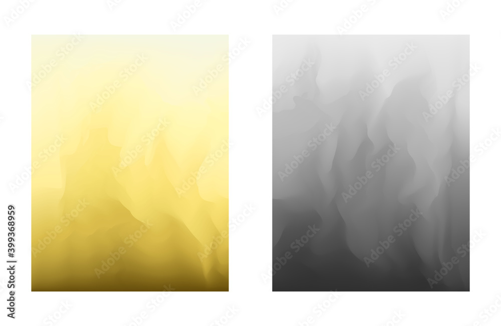 Abstract vibrant illuminating yellow and ultimate gray gradient colors ...