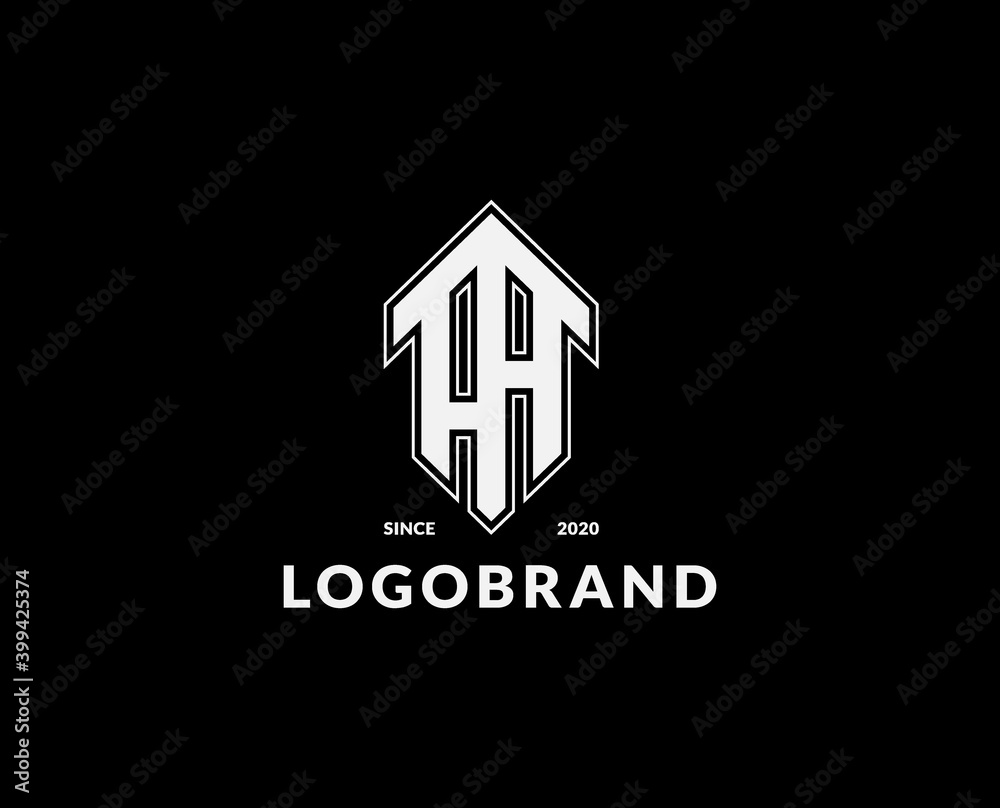 architect agency vector logo design template. Letter A R icon symbol ...