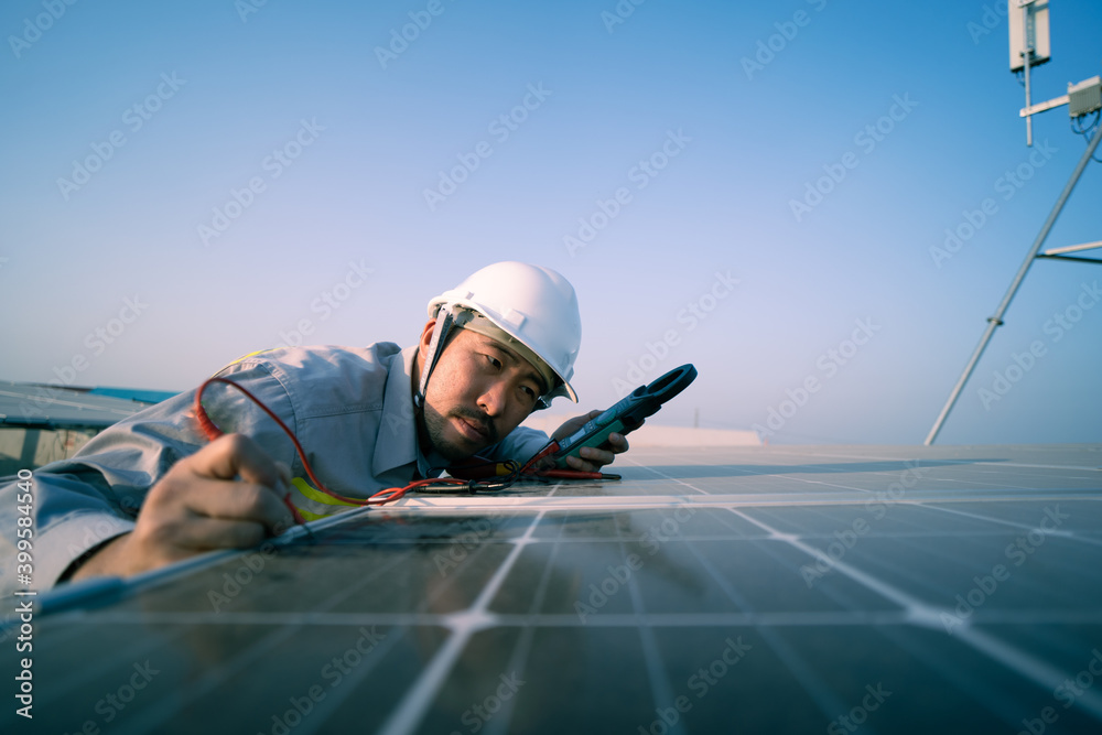 solar panel power system clean energy checking and preventive by ...