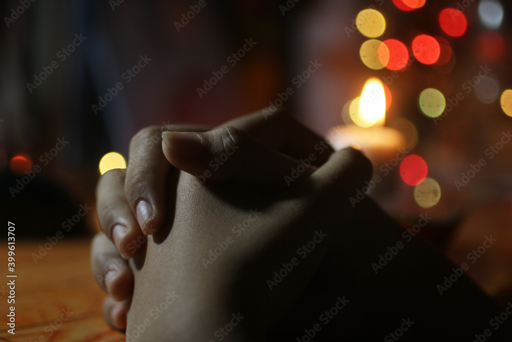 Christmas Prayer Background