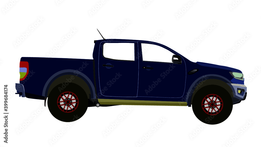 Ford Raptor Vector Image Stock Vector | Adobe Stock