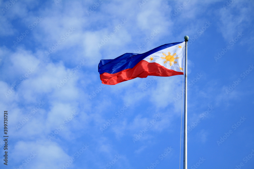 Philippine Flag Stock Photo | Adobe Stock
