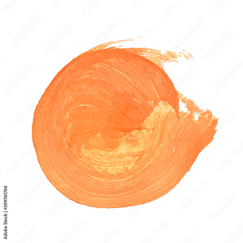 Vector oil paint spot background, texture hand drawn illustration. Use ...
