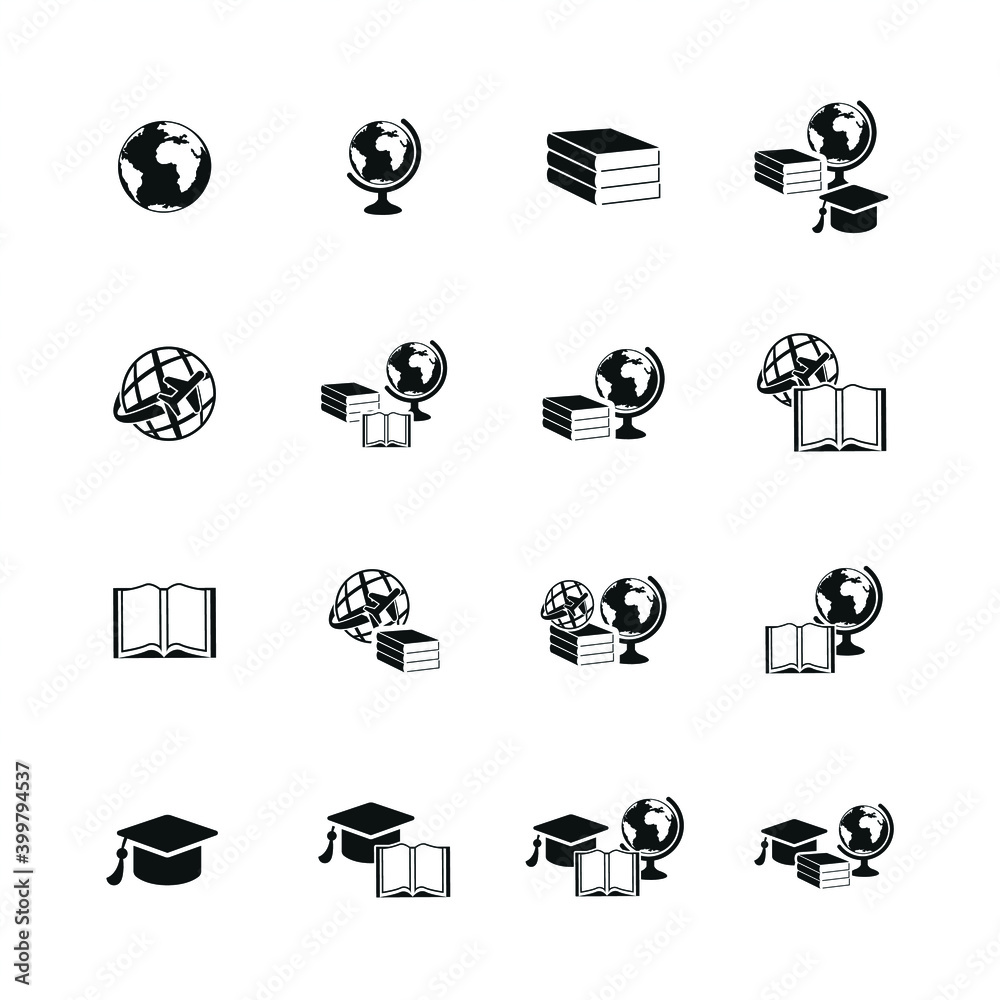 Vector image. General culture, wisdom or learning icon. Image of ...