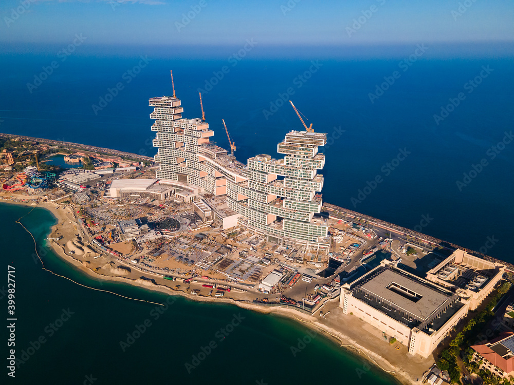 Dubai, United Arab Emirates - December 1, 2020: The Royal Atlantis ...