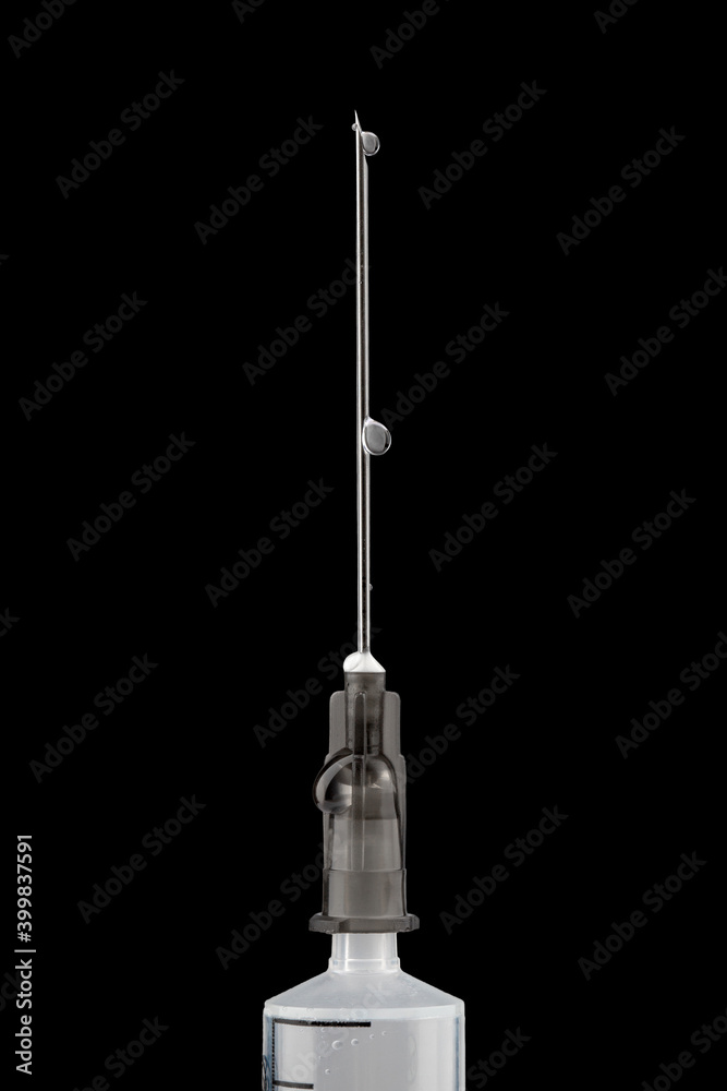 disposable sterile medical syringe 5 ml for intramuscular injections ...
