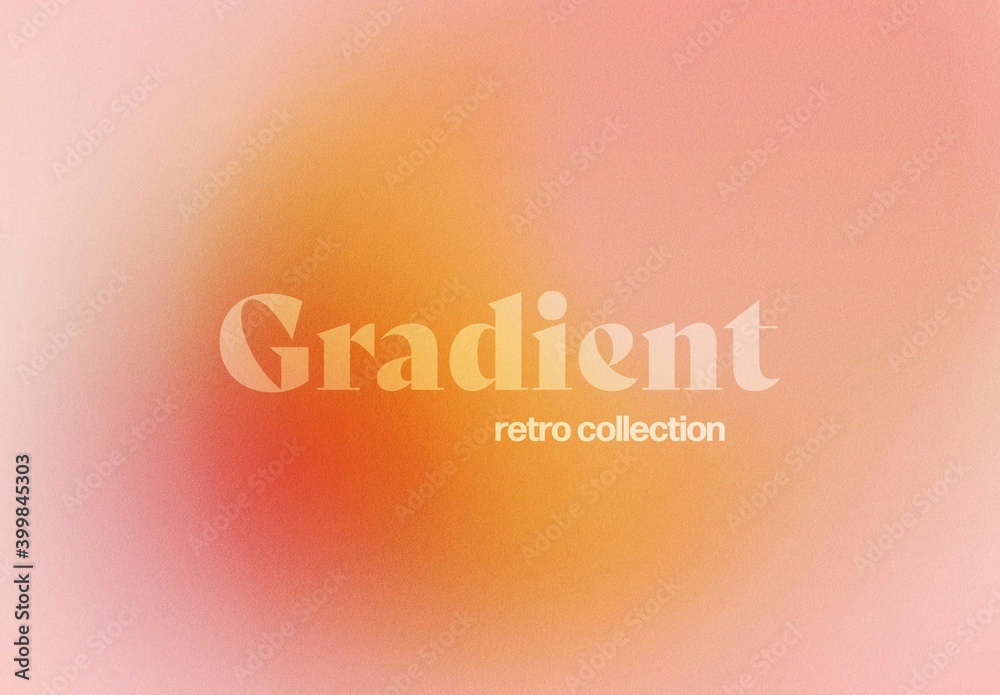 Abstract Retro Gradient Textures Art Kit Stock Template | Adobe Stock