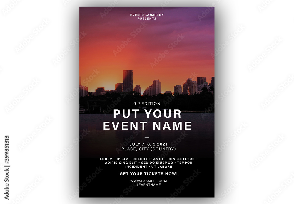 Poster Layout Stock Template | Adobe Stock