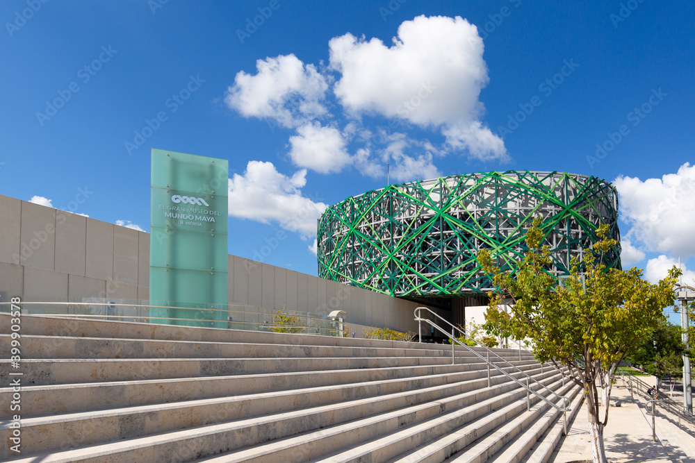 Merida, Mexico – 11 February, 2020: Mayan World Museum of Merida (Gran ...