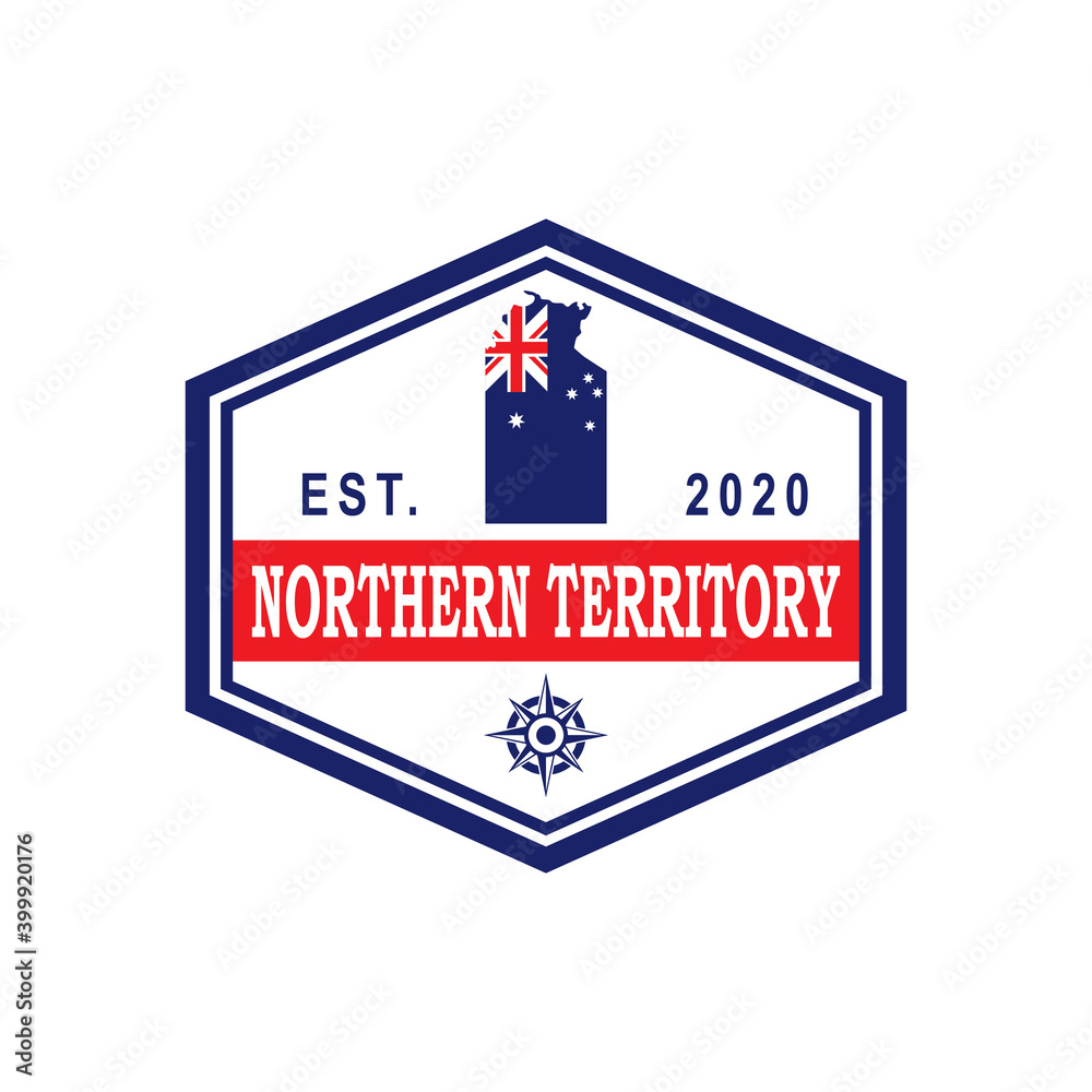 Northern Territory Map Vector , Country Logo Stock Vector | Adobe Stock