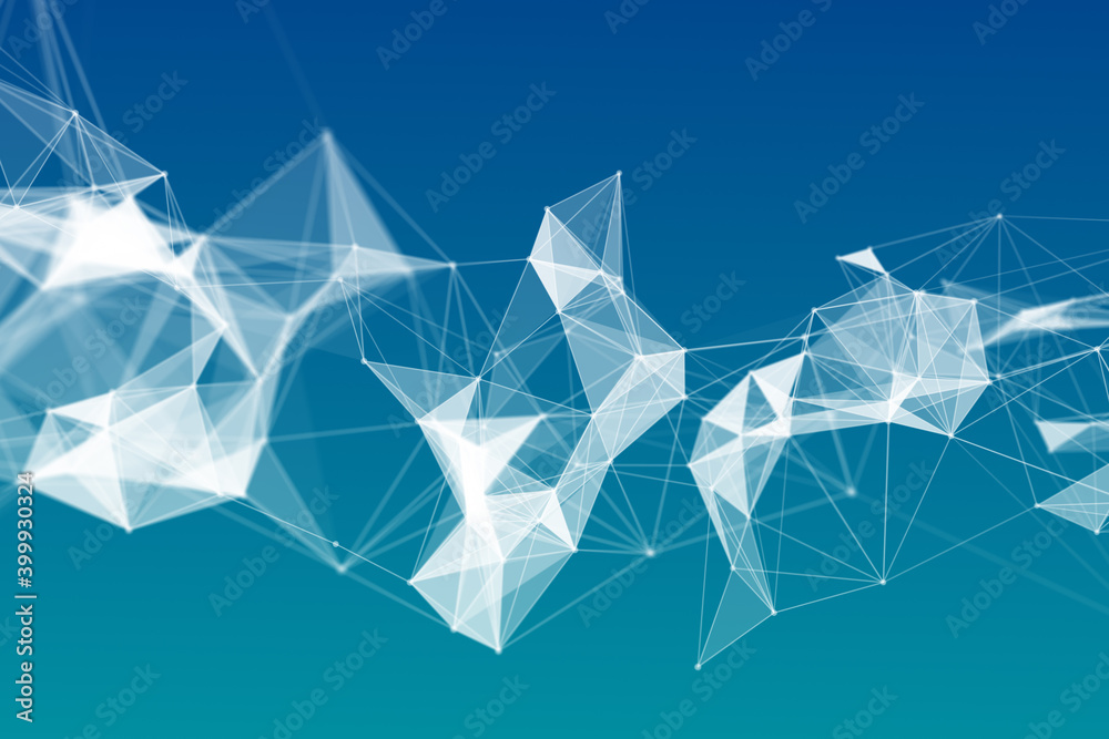Abstract plexus line technology background, digital technology ...