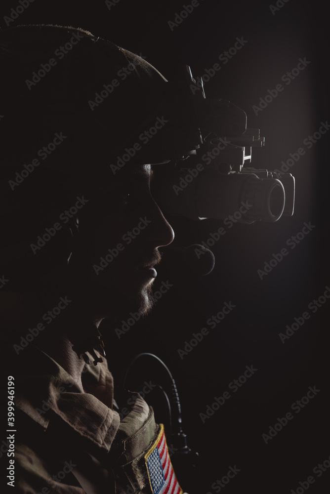 Delta Force soldier, US army special forces. Combat application group ...