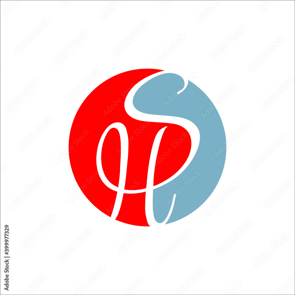 SH logo Stock Vector | Adobe Stock
