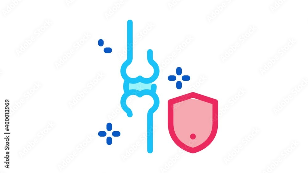 bone strengthening Icon Animation. color bone strengthening animated ...