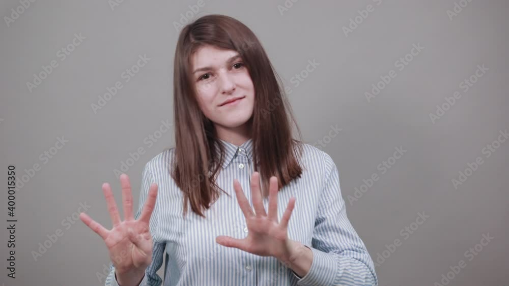 Claw hands, hand gesture and sign, scary desperate, showing claws ...