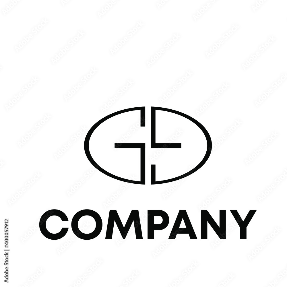 GG logo Stock Vector | Adobe Stock