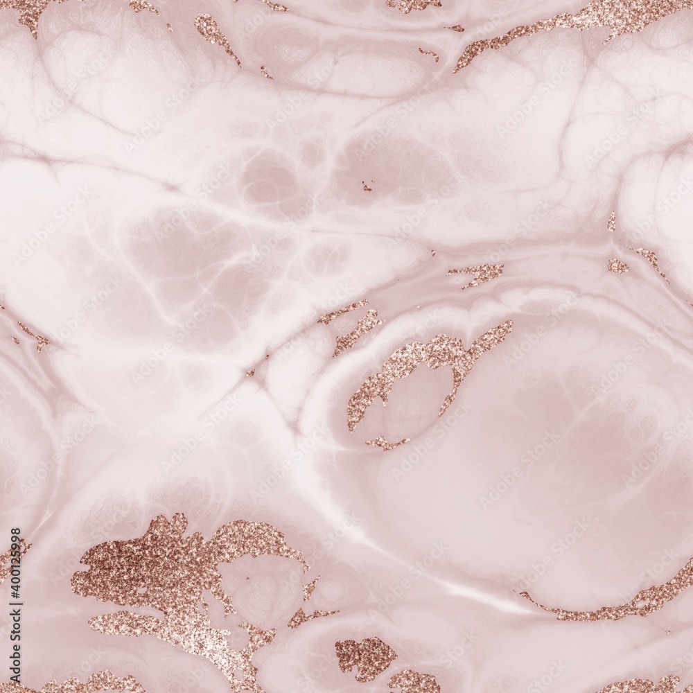 Seamless pink glitter luxury marble pattern design. High quality ...