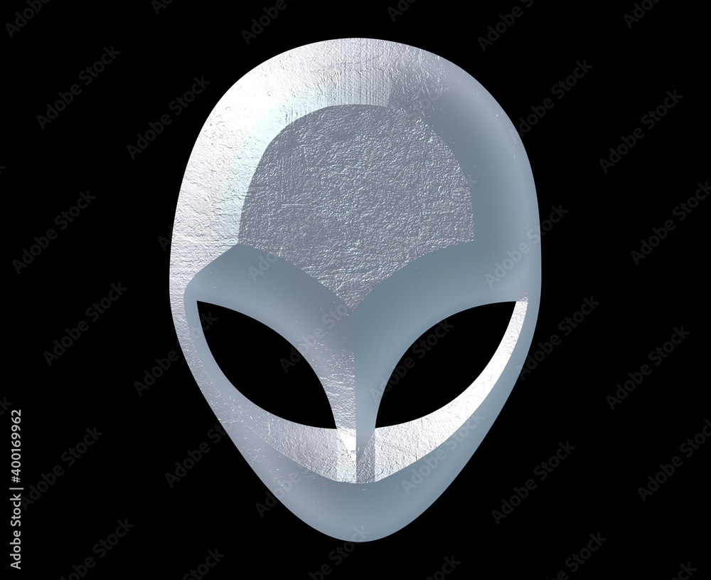 UFO Alien Logo Icon Limestone Stone Sedimentary Rock Curving ...