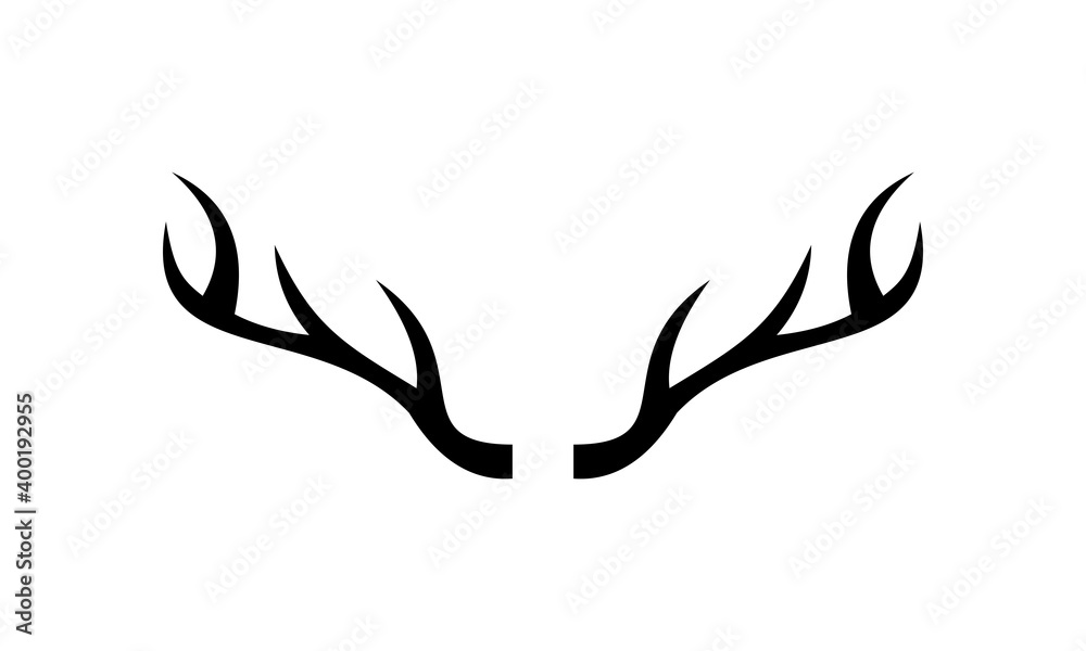 antler logo vector Stock Vector | Adobe Stock