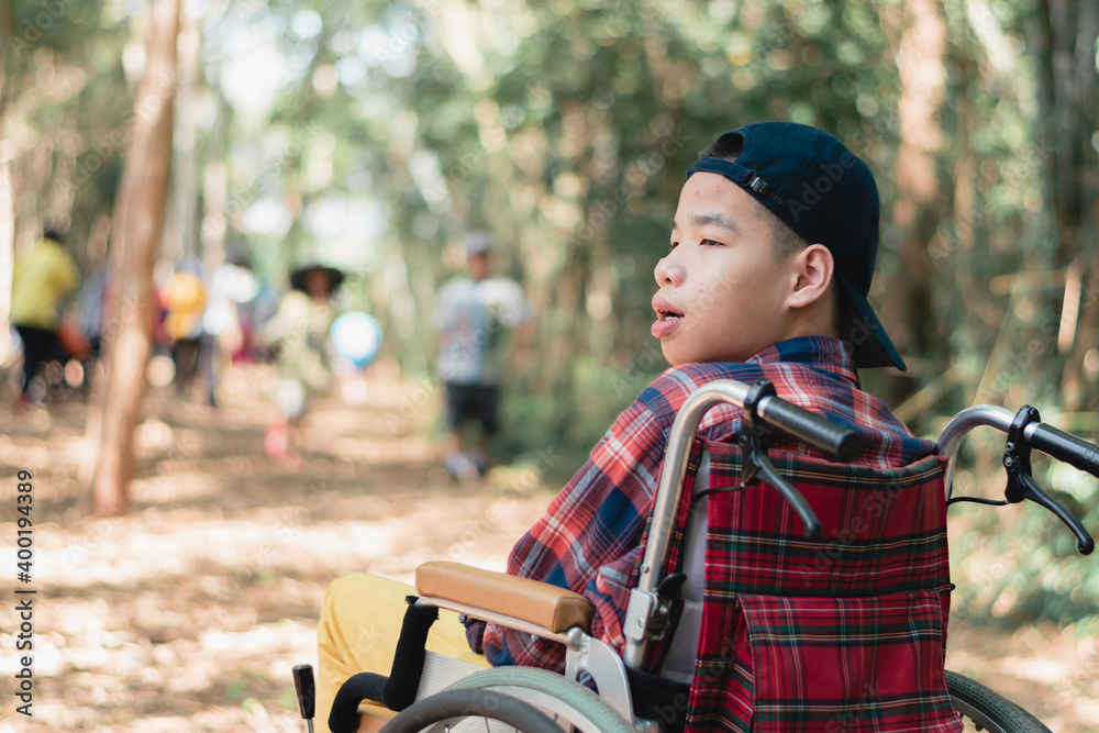 Happy Disabled Children