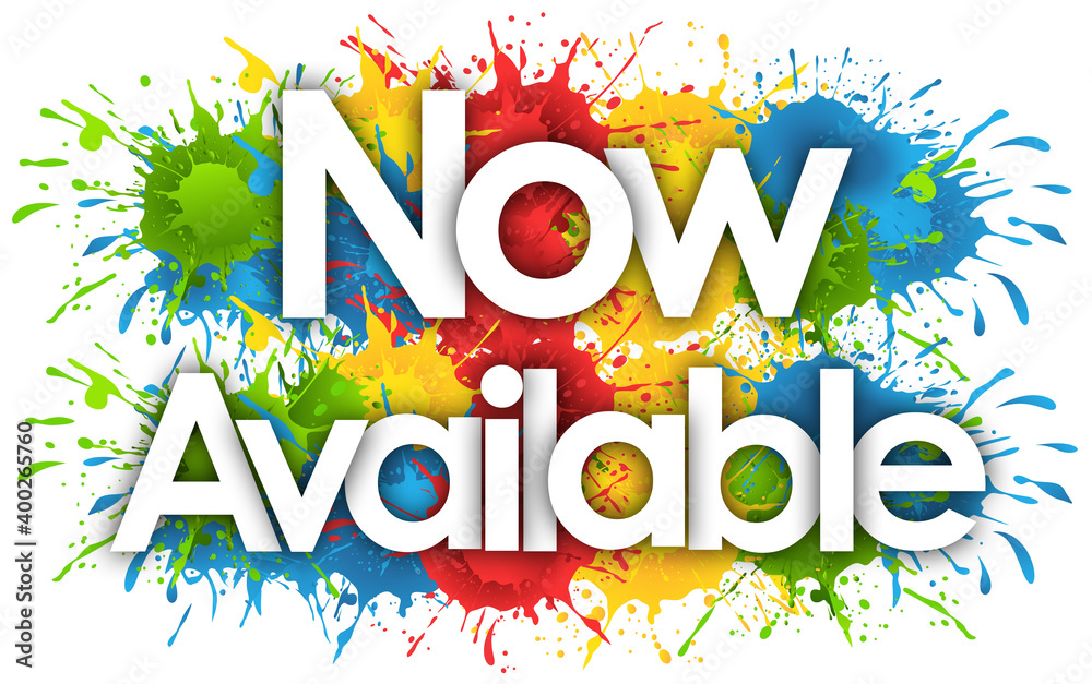 Now Available in splash’s background Stock Illustration | Adobe Stock