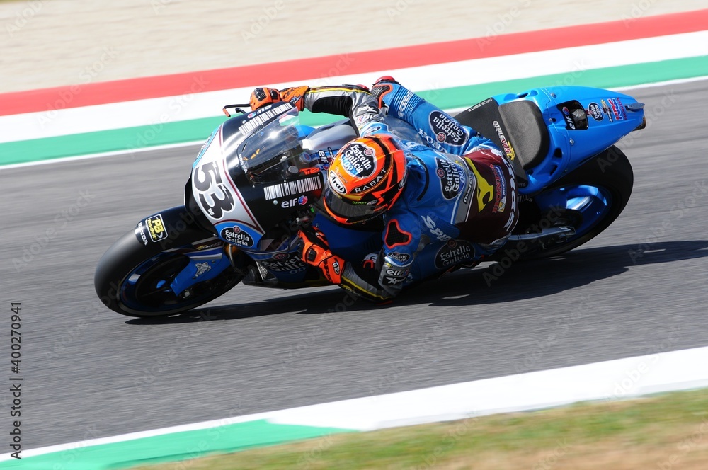 Mugello - ITALY, June 2: Spanish Honda Marc VDS rider Tito Rabat during ...