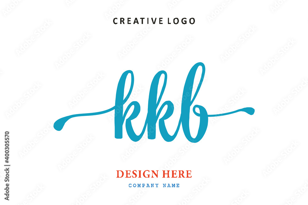 KKB lettering logo is simple, easy to understand and authoritative ...