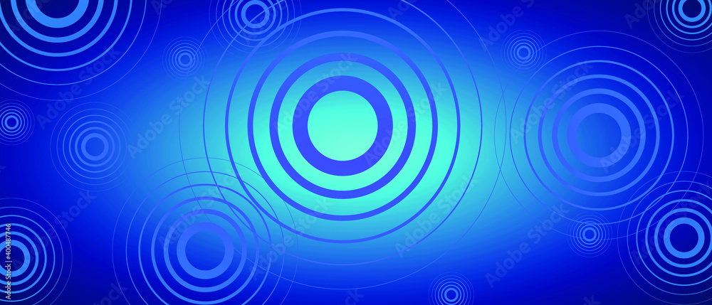 Blue gradient texture vector background with geometric shapes Stock ...