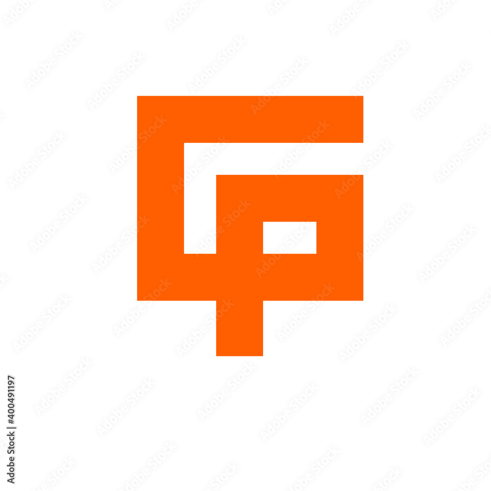 GP logo Stock Vector | Adobe Stock