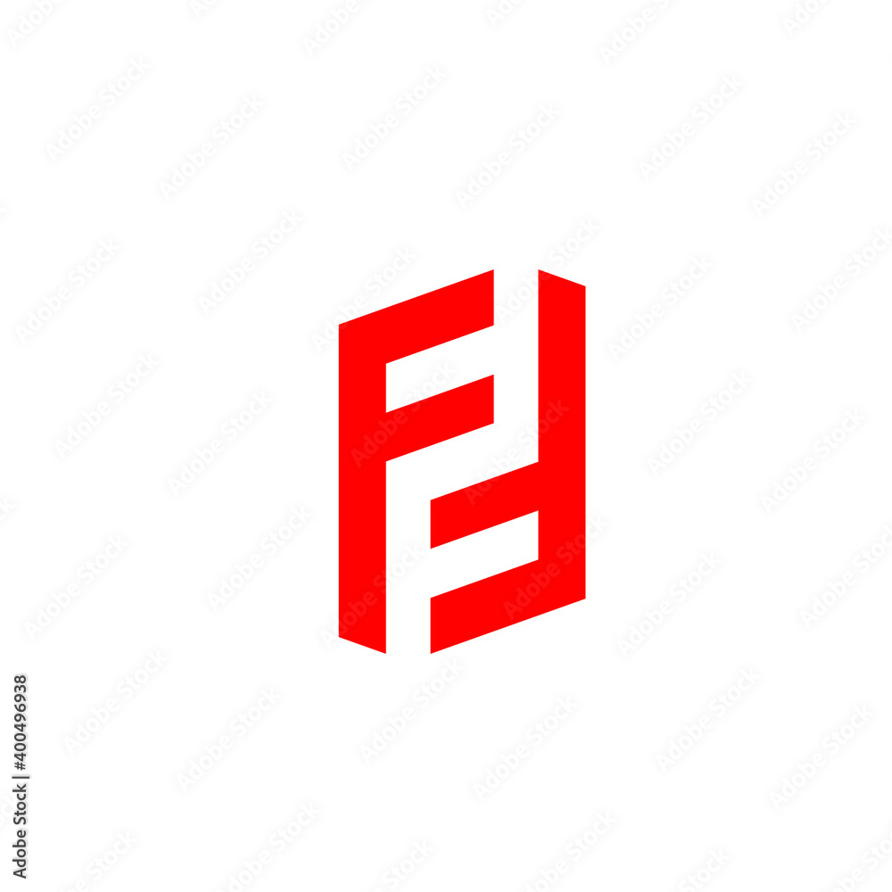 FF logo Stock Vector | Adobe Stock