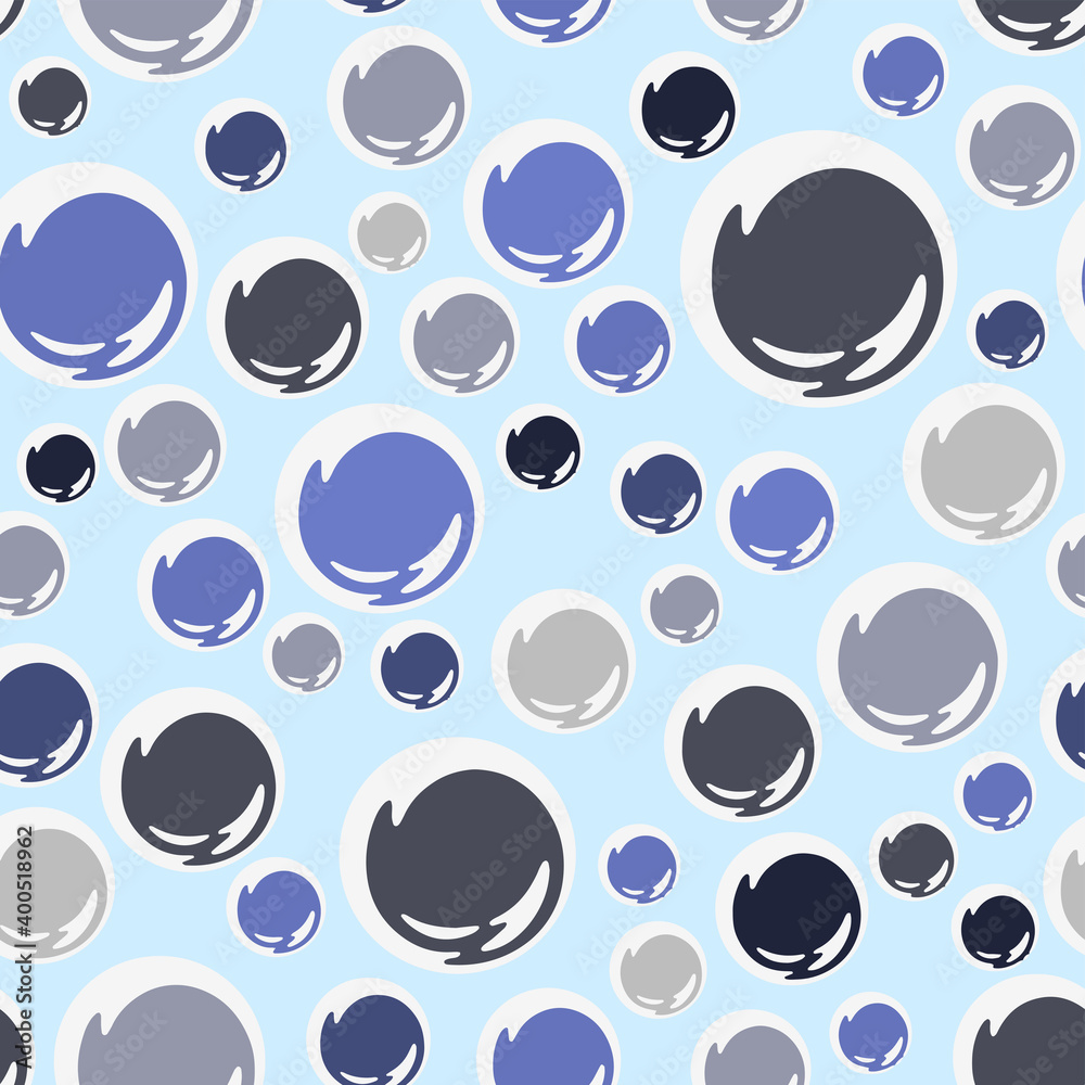 Full seamless circle geometric skin pattern vector for decor and ...