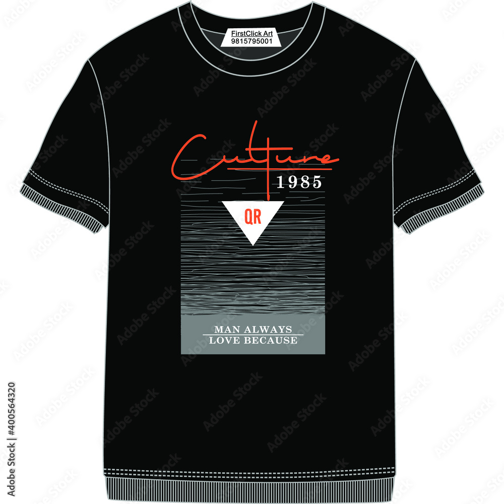 t shirt design template text typography with texture vector print new ...