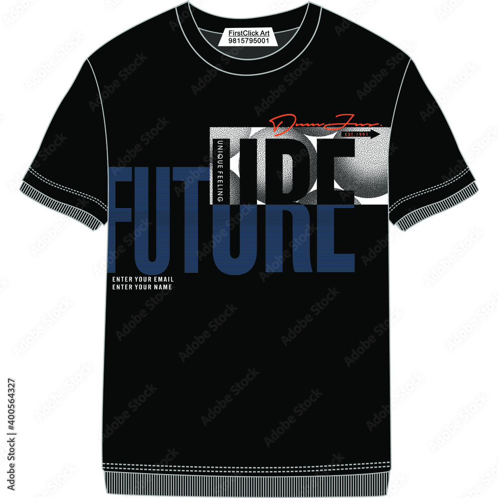 t shirt design concept new idea text typography with texture vector ...