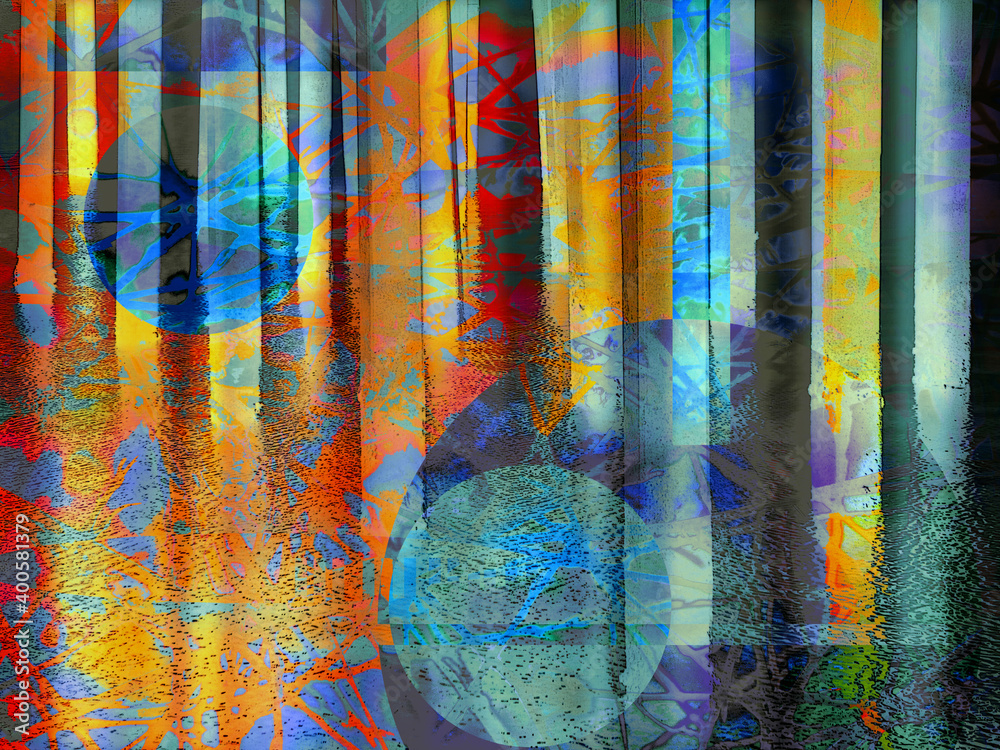 Phasing Through Stock Illustration | Adobe Stock