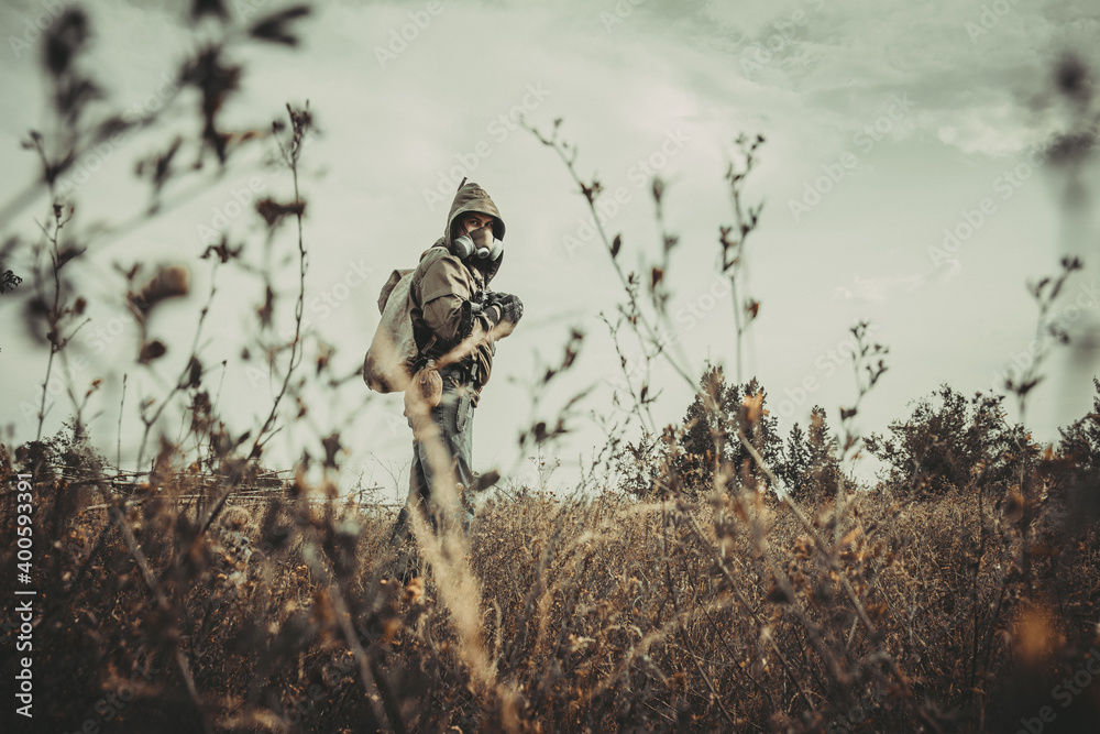 military, cosplay, war, man, military uniform, weapons, shooting ...