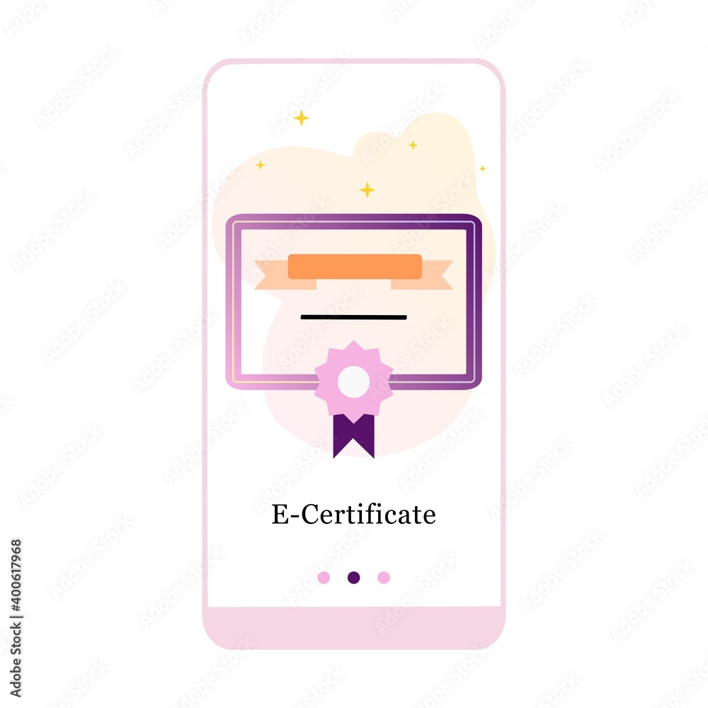 Online certificate, e-certificate, graduation paper mobile app ...