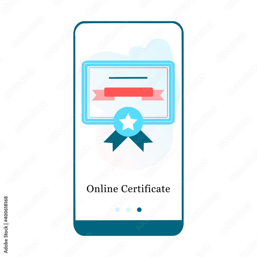 Online certificate, e-certificate, graduation paper mobile app ...