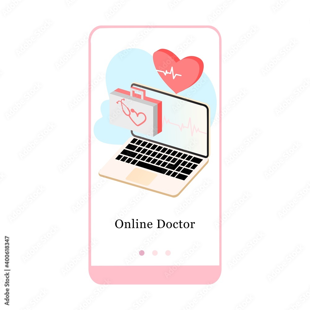 Application design for Online Doctor, Online Consultation, Virtual ...